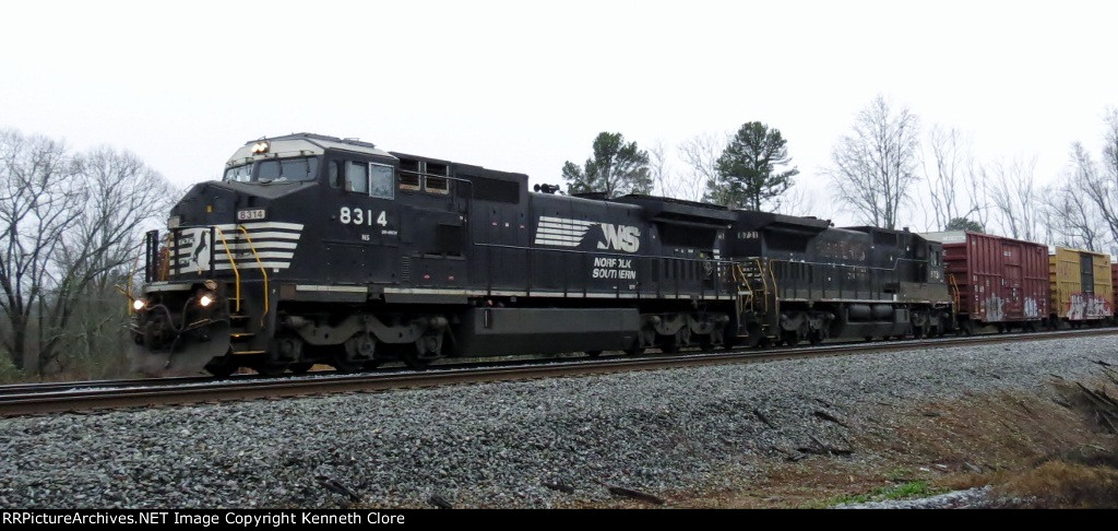 NS train #118 (Manifest) (Macon, GA - Linwood, NC)